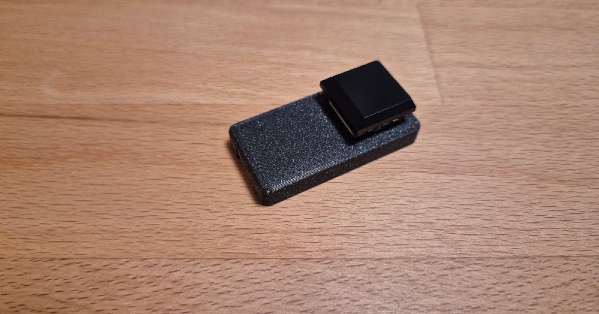 Single button macro pad for RP2040-Zero by grosdode | Download free STL ...