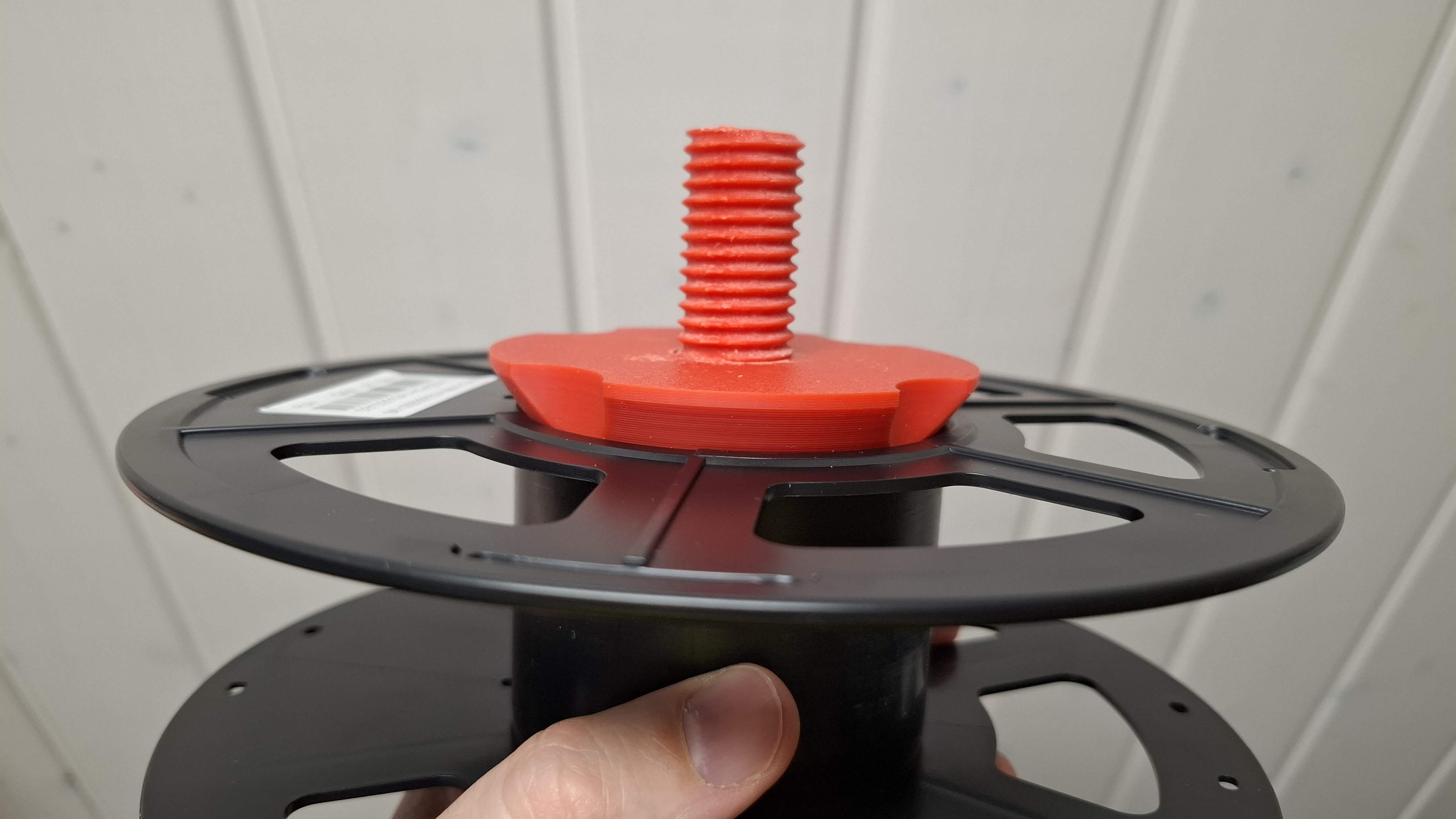 Filament respooler (for larger bore spools) by Siggy101 | Download free ...