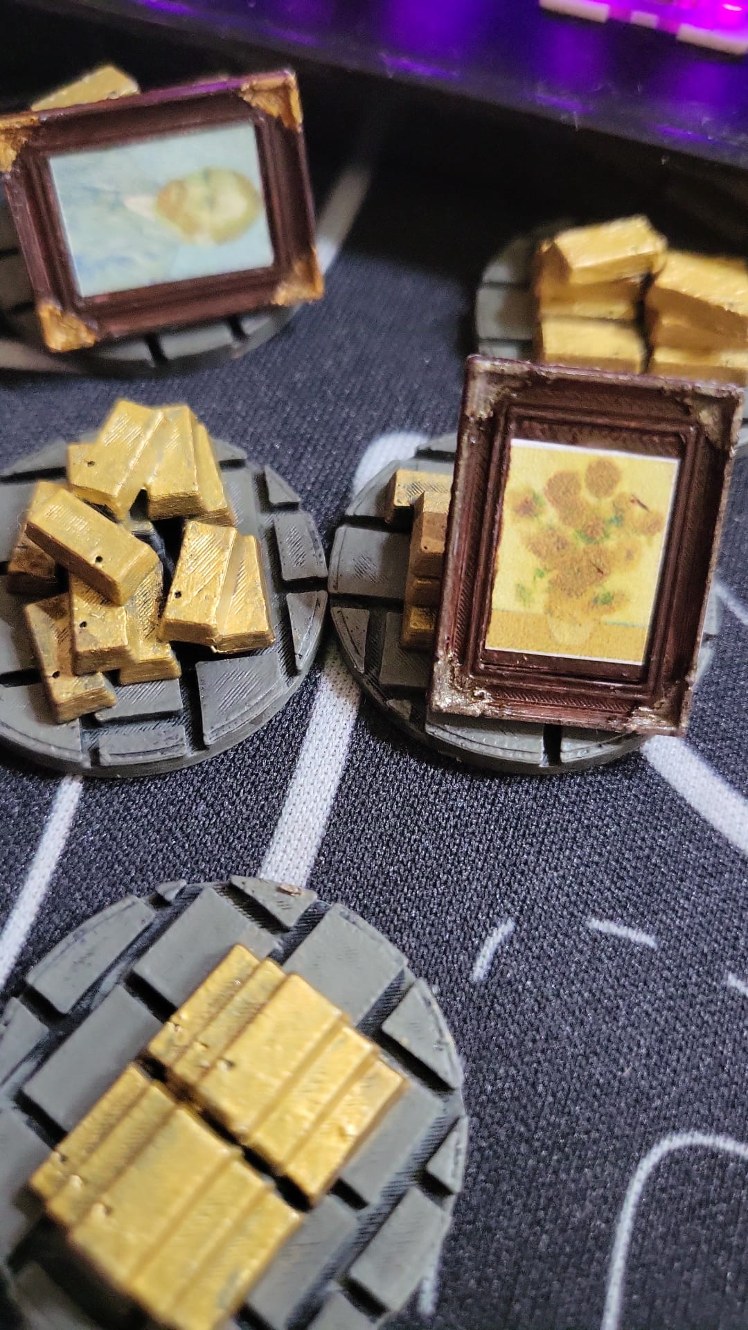 Bolt Action - Nazi Gold Objective Markers (25 mm) von Paul M ...