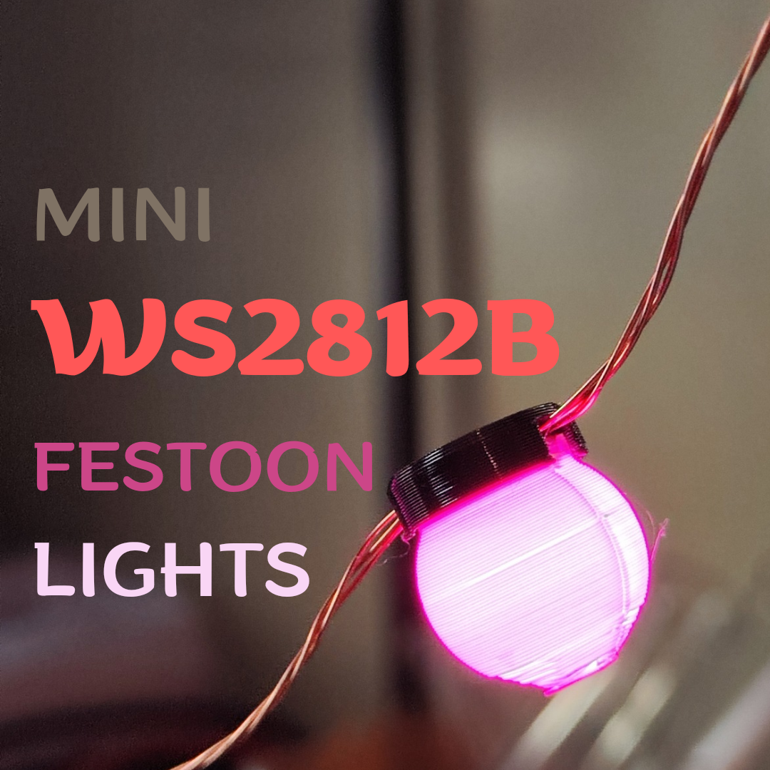 Mini WS2812B Adressable Neopixel Festoon Lights by Janis | Download ...