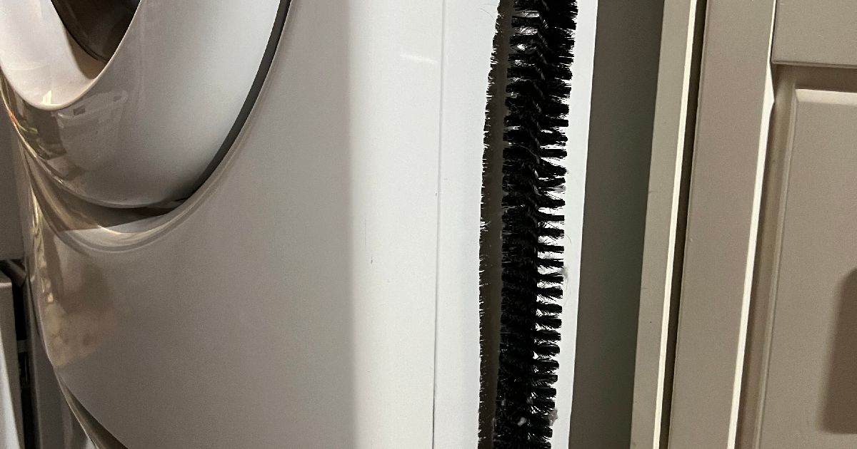 Magnetic Dryer Lint Trap Brush Holder by Breit Ideas Incorporated ...