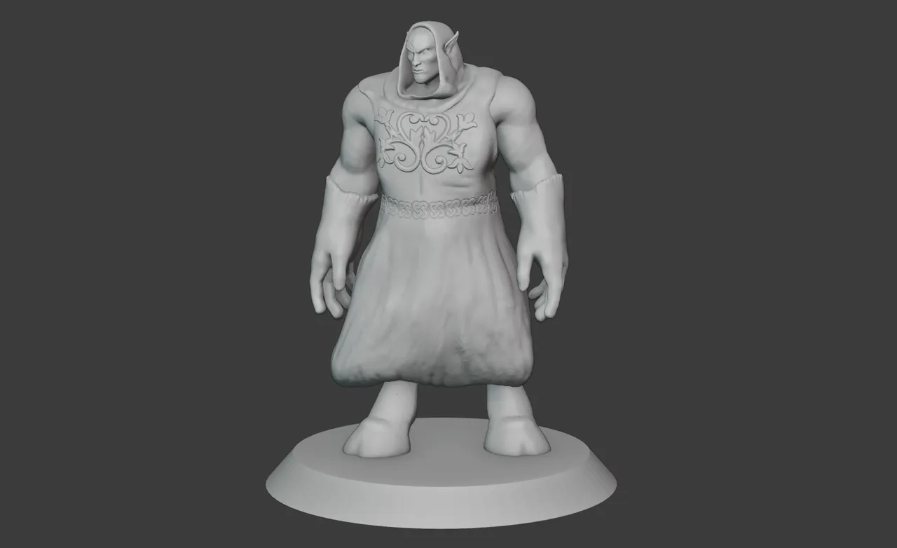 Warcraft Draenei Mage Miniature by pavel benes | Download free STL ...