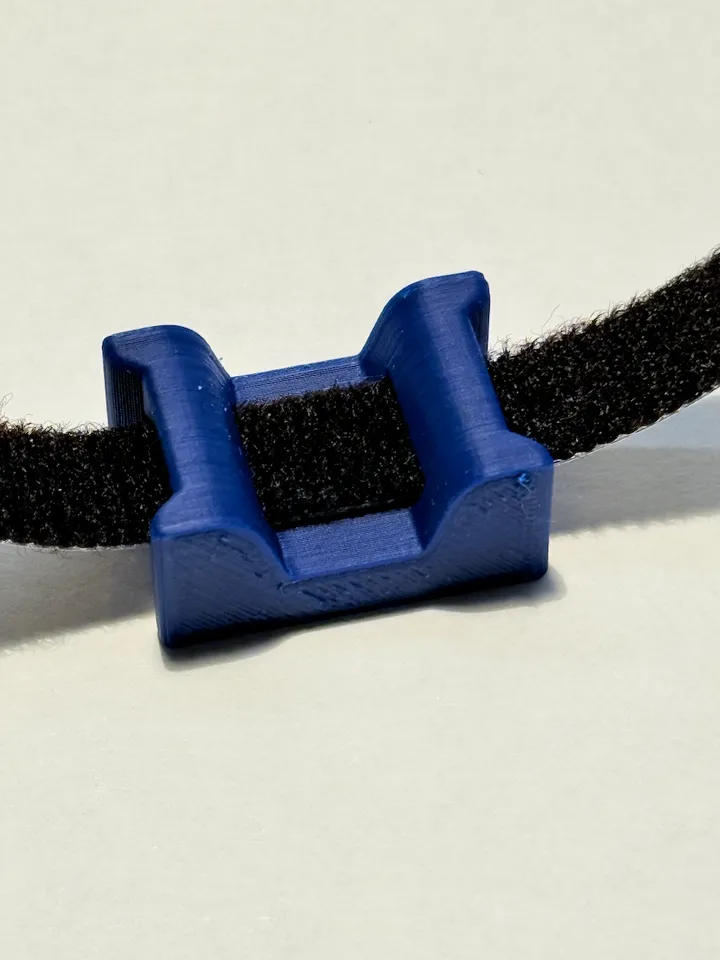 Velcro Cable Clip by ValerY | Download free STL model | Printables.com