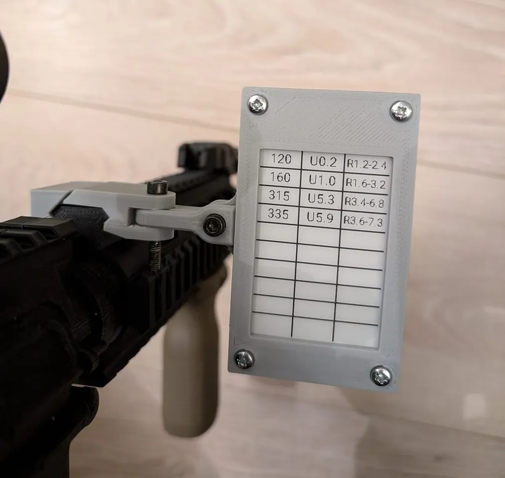 DOPE card Waveshare NFC for Strelok Pro by DSigurdsson | Download free ...