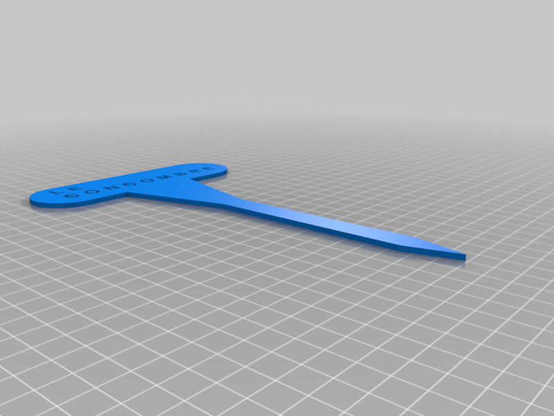 Garden Label Spikes by acidburn4321 | Download free STL model ...