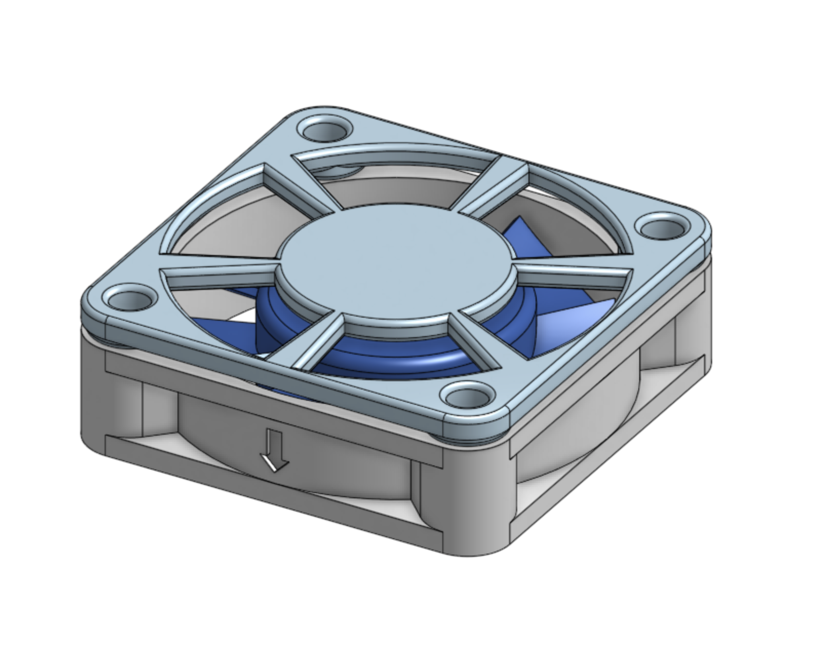 4010 Fan Cover by Tovi | Download free STL model | Printables.com