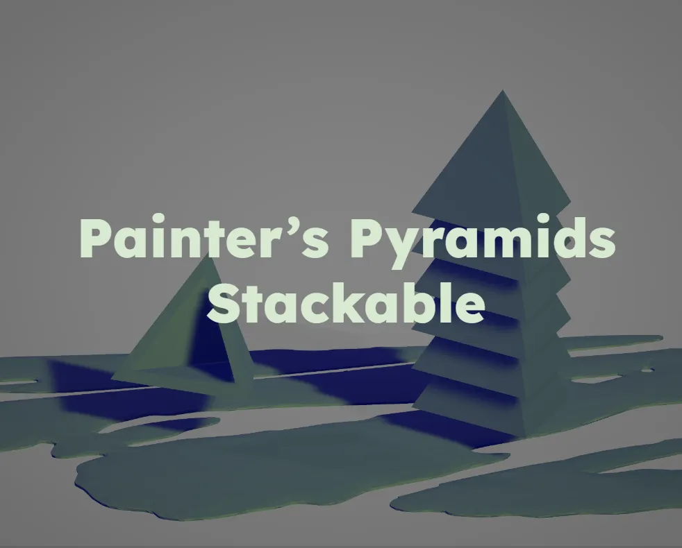 Painter's Triangle/Pyramid by TrollGenius | Download free STL model ...