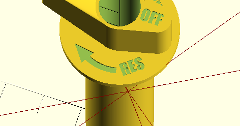 Universal Parametric Fuel Petcock Knob by Simplify and add Coffee ...