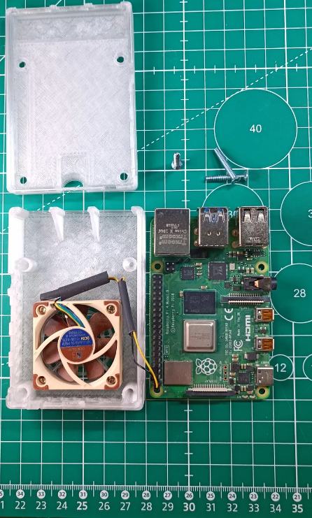 Raspberry Pi 4B case with 40mm fan by Kutilman Yuri | Download free STL ...