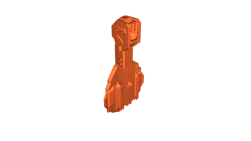 Kryten Class Freighter by Jssharpknife | Download free STL model ...