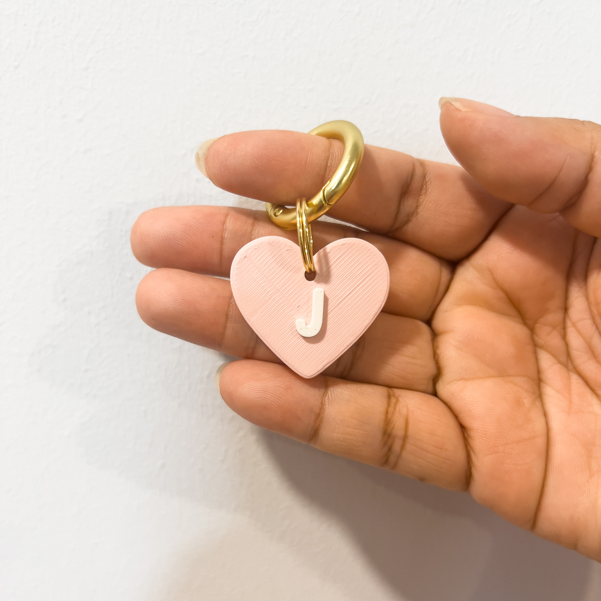 Heart Pet Tags - Initials by Mischie Makers | Download free STL model ...