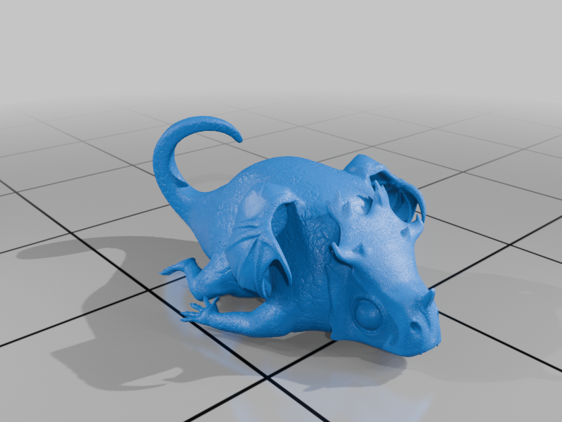 Grump dragon by EdwinD | Download free STL model | Printables.com