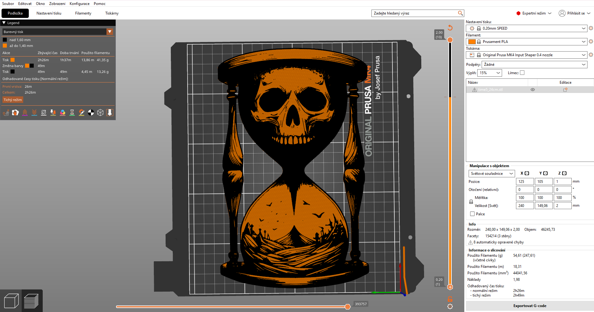 Wall art: Limited time (7) by Nina Máčová | Download free STL model ...