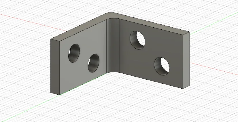 Simple L-Bracket by Gersy10 | Download free STL model | Printables.com