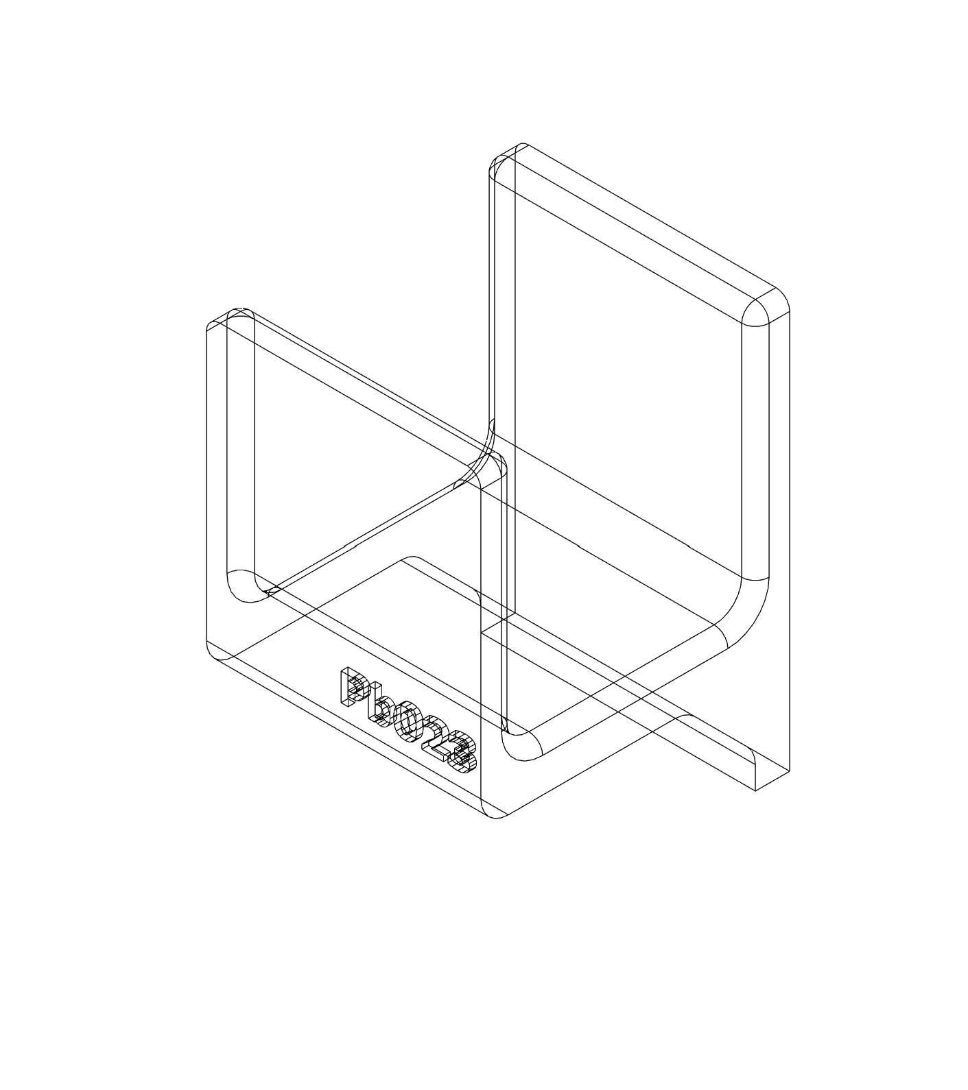 Fjallbe speaker stand cable hook by Pb023_3D | Download free STL model ...