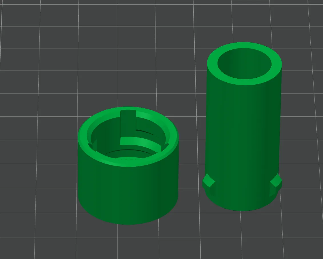 Little Rocket Barrel Lug by OUT OF DARTS | Download free STL model ...