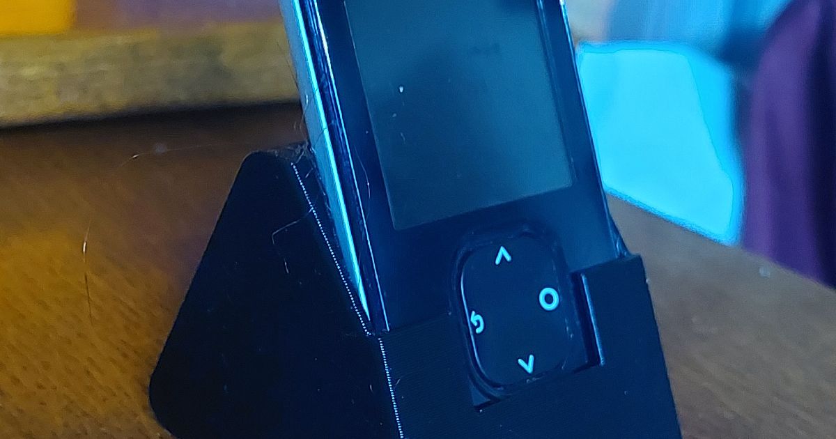 Dexcom CGM Receiver Stand by Glenn Brockett | Download free STL model ...