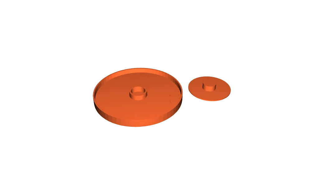 Spinning table for showcasing keyrambits by NWORKS | Download free STL ...