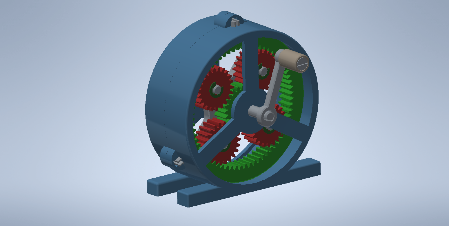 Planetary gearbox by RaBr | Download free STL model | Printables.com