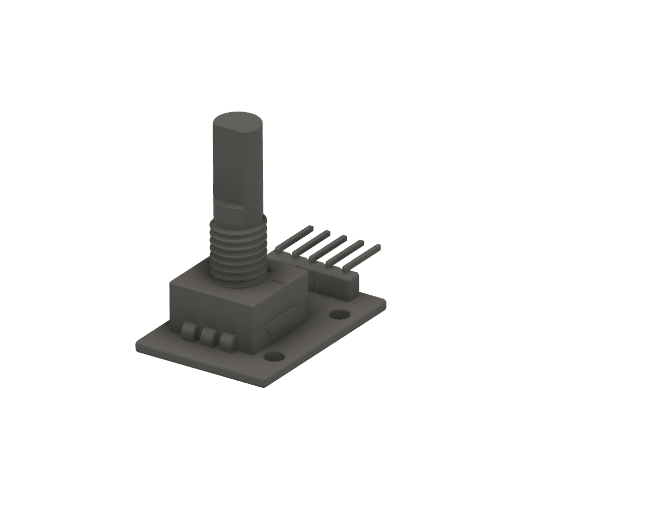 Arduino Rotary Encoder Module Por Charly Begood Descargar Modelo Stl