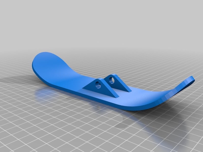 Spring Loaded Skis for R/C Buggy by Hubschrauber | Download free STL ...