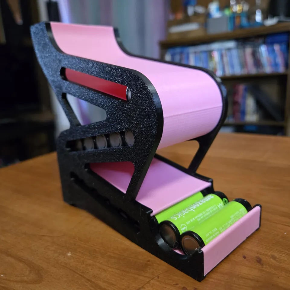 AA Battery Caddy by scyyie | Download free STL model | Printables.com