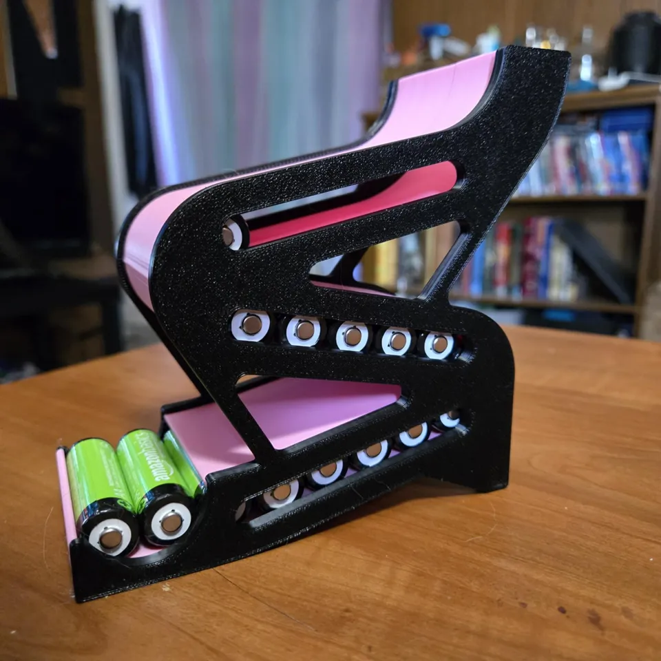 AA Battery Caddy by scyyie | Download free STL model | Printables.com