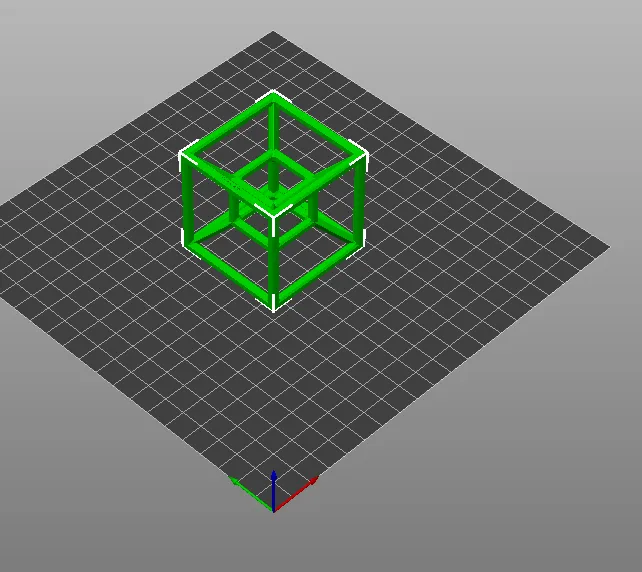 4 Dimensional Tesseract By Excelsior3d Download Free Stl Model