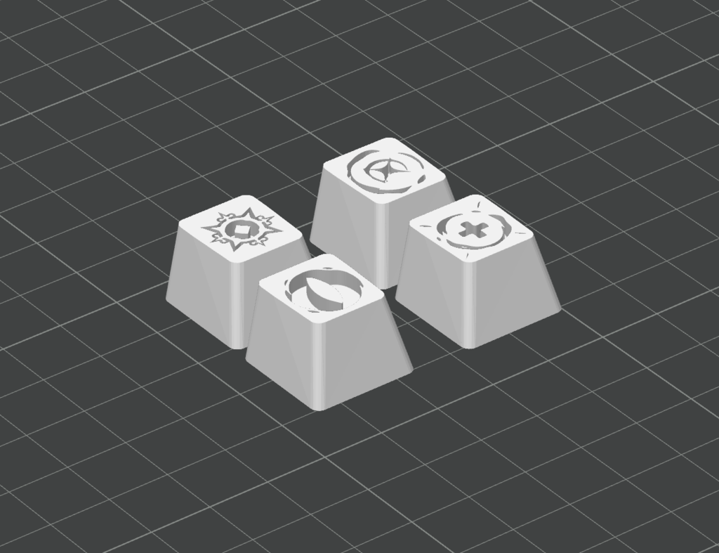 Reyna Keycaps Valorant (Multiple Designs - Variations) Bundle od autora ...