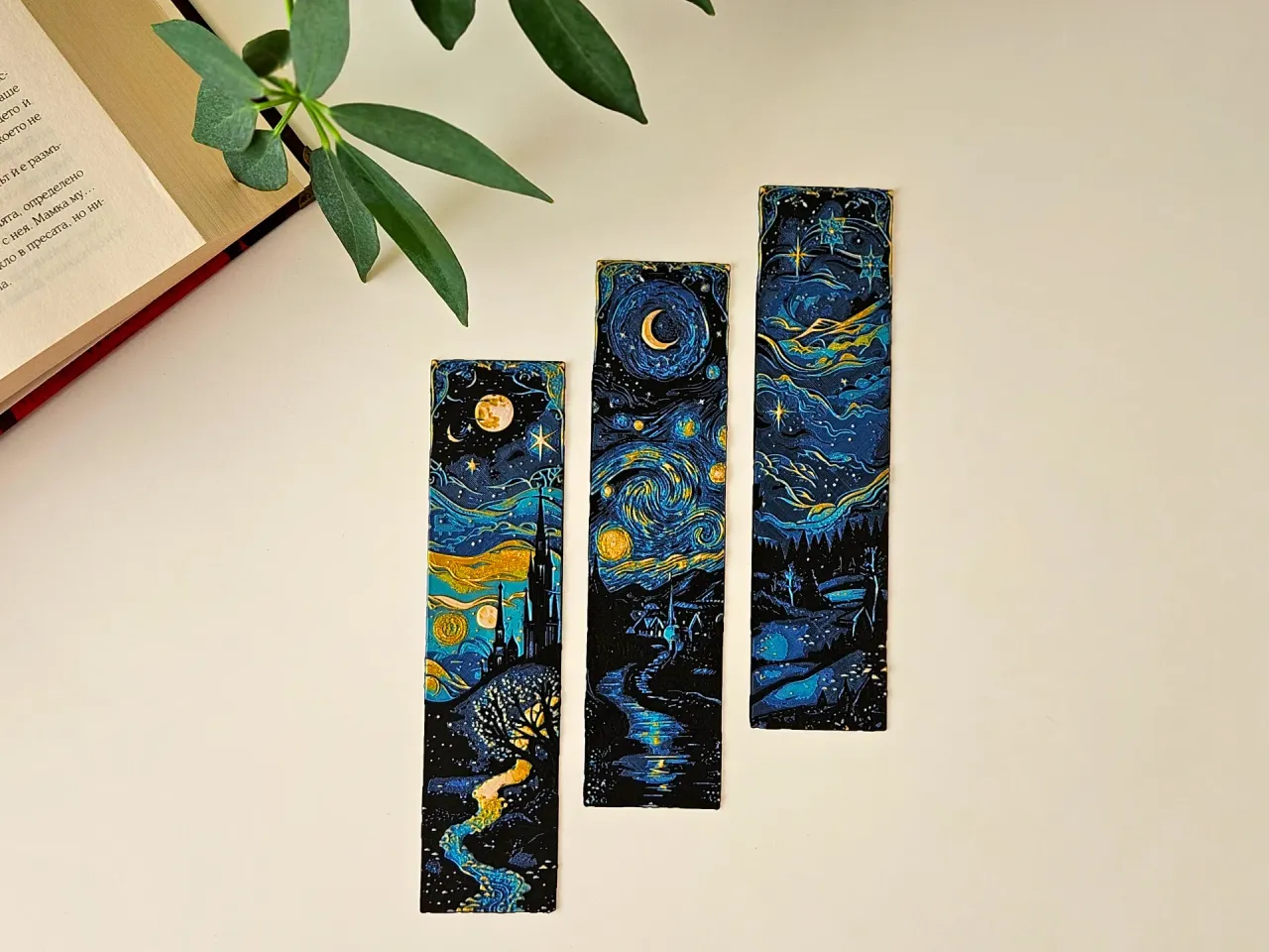 Starry Night Dreams (2) - Bookmarks Set by C3D | Download free STL ...