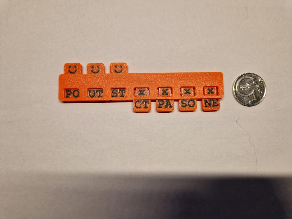 Pill reminder tool by Milos V. | Download free STL model | Printables.com