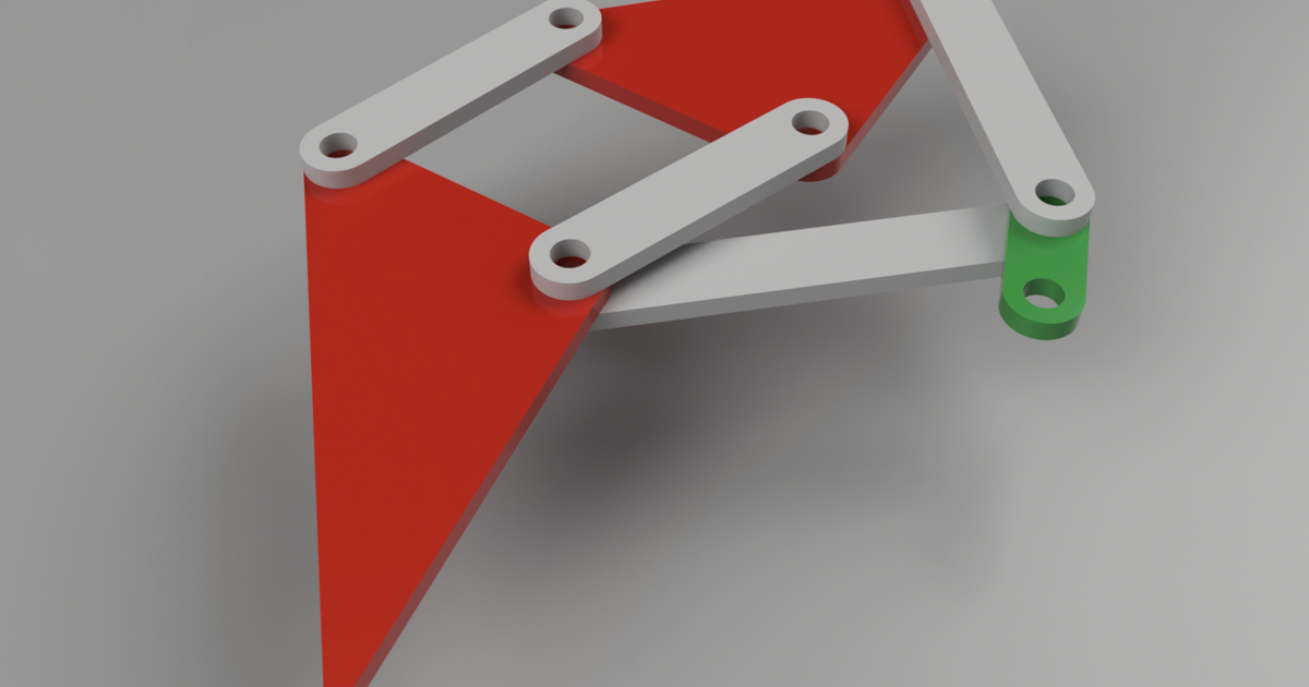 Strandbeest leg mockup da None Protrusion | Scarica il modello STL ...