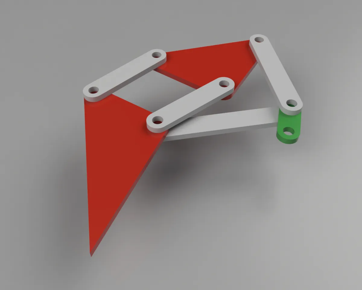 Strandbeest leg mockup by None Protrusion | Download free STL model ...