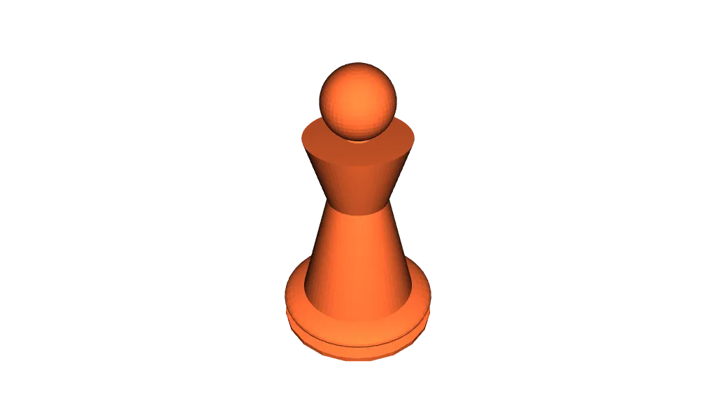 Chess pawn by Isaac Zeng | Download free STL model | Printables.com