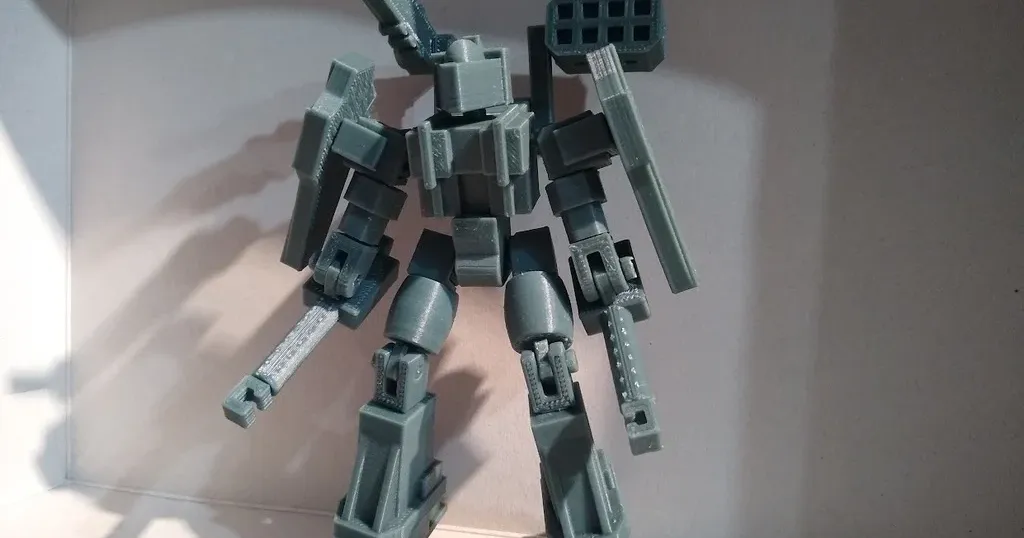 Armored Mech by Doiboy35 | Download free STL model | Printables.com