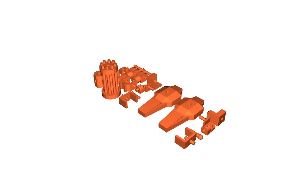 Heavy Weapons Mech (Attack Spec) by Doiboy35 | Download free STL model ...