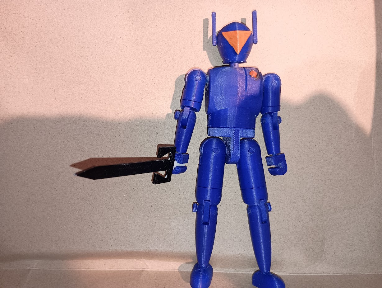 Robot Hero v1.5 6 inch Action Figure by Doiboy35 | Download free STL model | Printables.com
