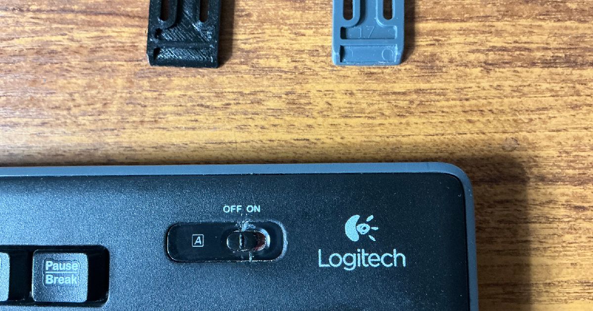 Keyboad Leg for Logitech Wireless Keyboard Y-R0042 par kpb44cth ...