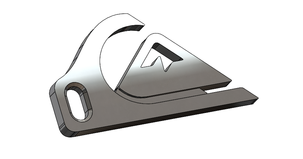 Quicksilver key holder (+DXF) by Referentiel | Download free STL model ...