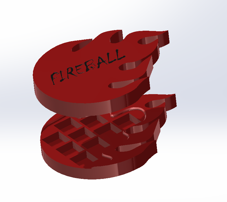 Fireball dicebox by zeger | Download free STL model | Printables.com