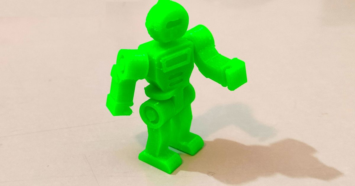SNAPTPU Posable Robot por msx80 | Descargar modelo STL gratuito ...