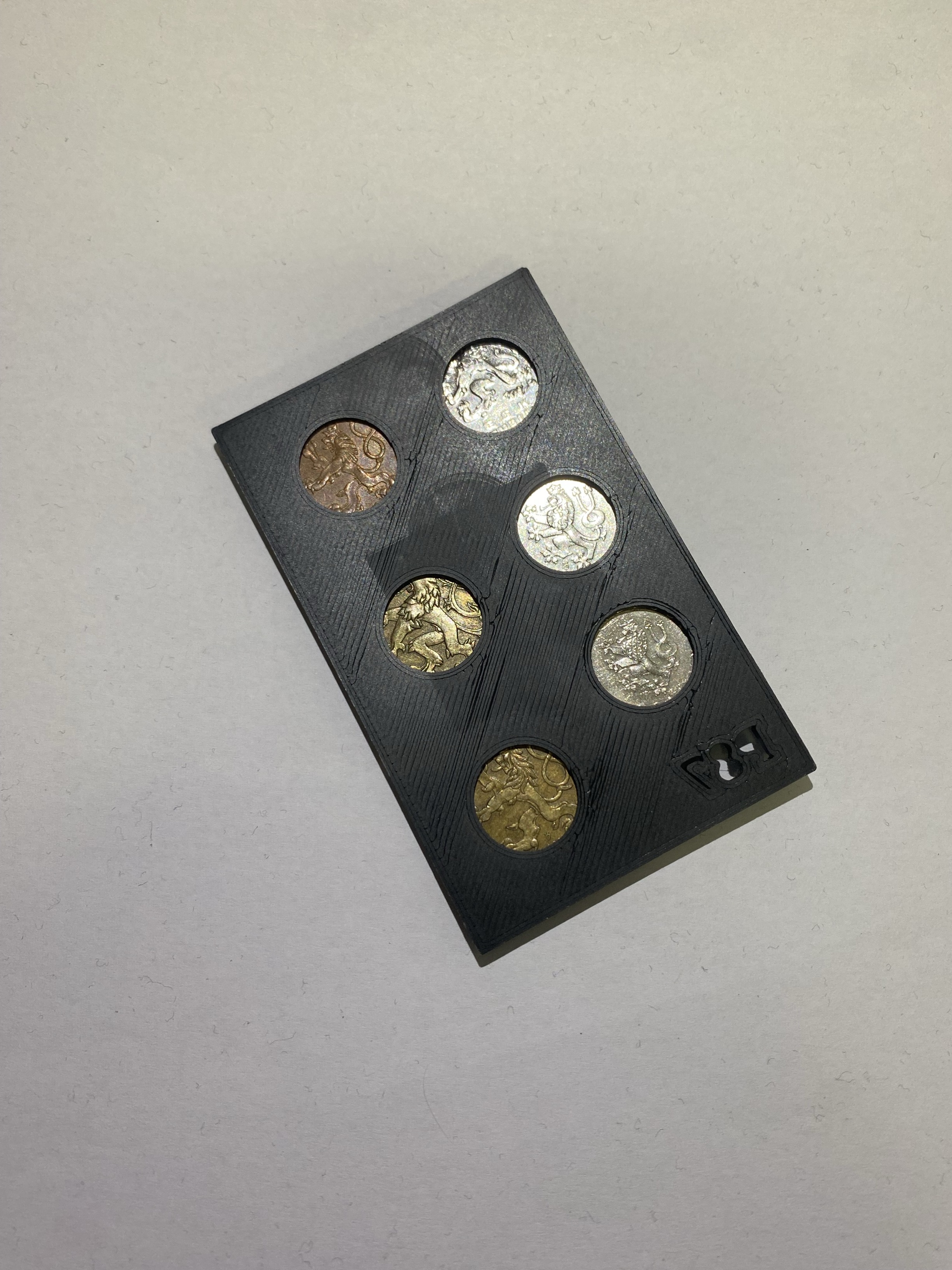 Card Coin Holder by FNHD3D | Download free STL model | Printables.com