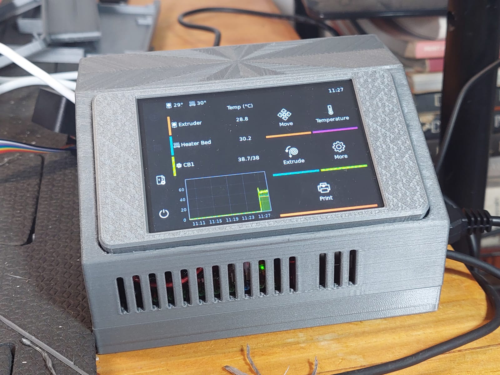 BTT Pi 1.2 + 4020 fan + TFT35 SPI Case by DomLuck | Download free STL ...