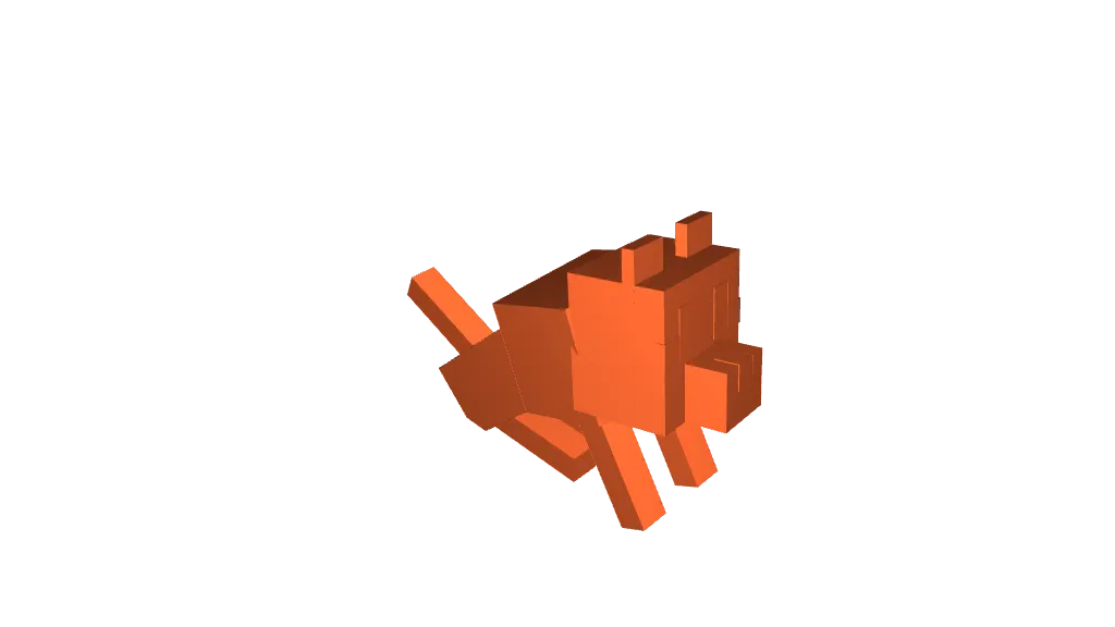 Minecraft wolf by Noah | Download free STL model | Printables.com