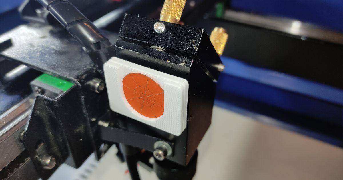 Alignment aid for laser cutters by Kay | Download free STL model ...