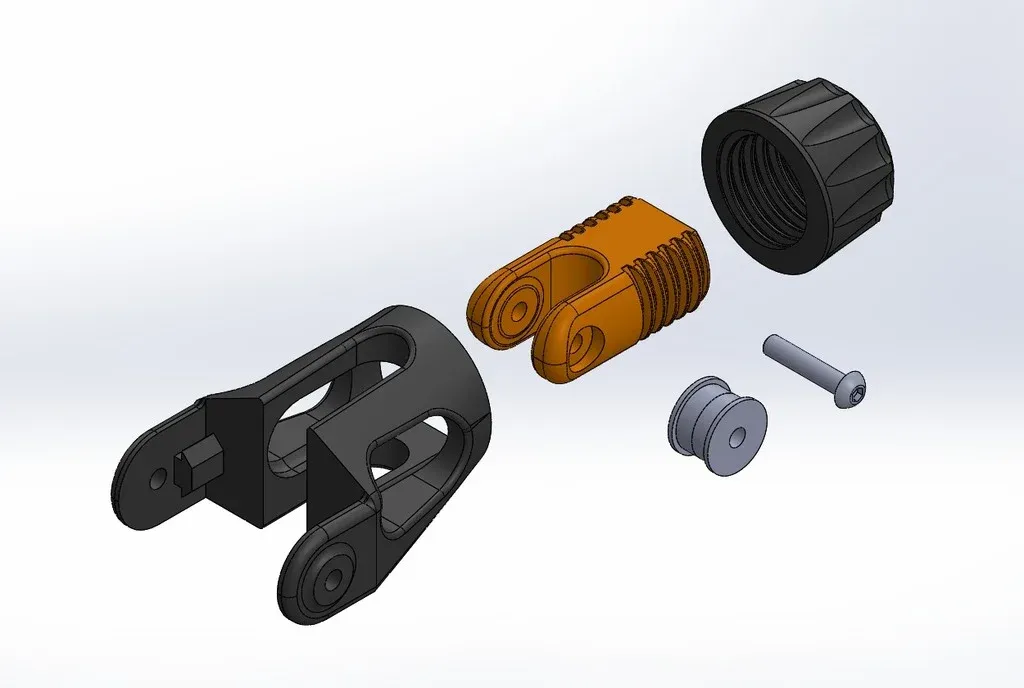 CR10 belt tensioner locking nuts by Arturous144 | Download free STL ...