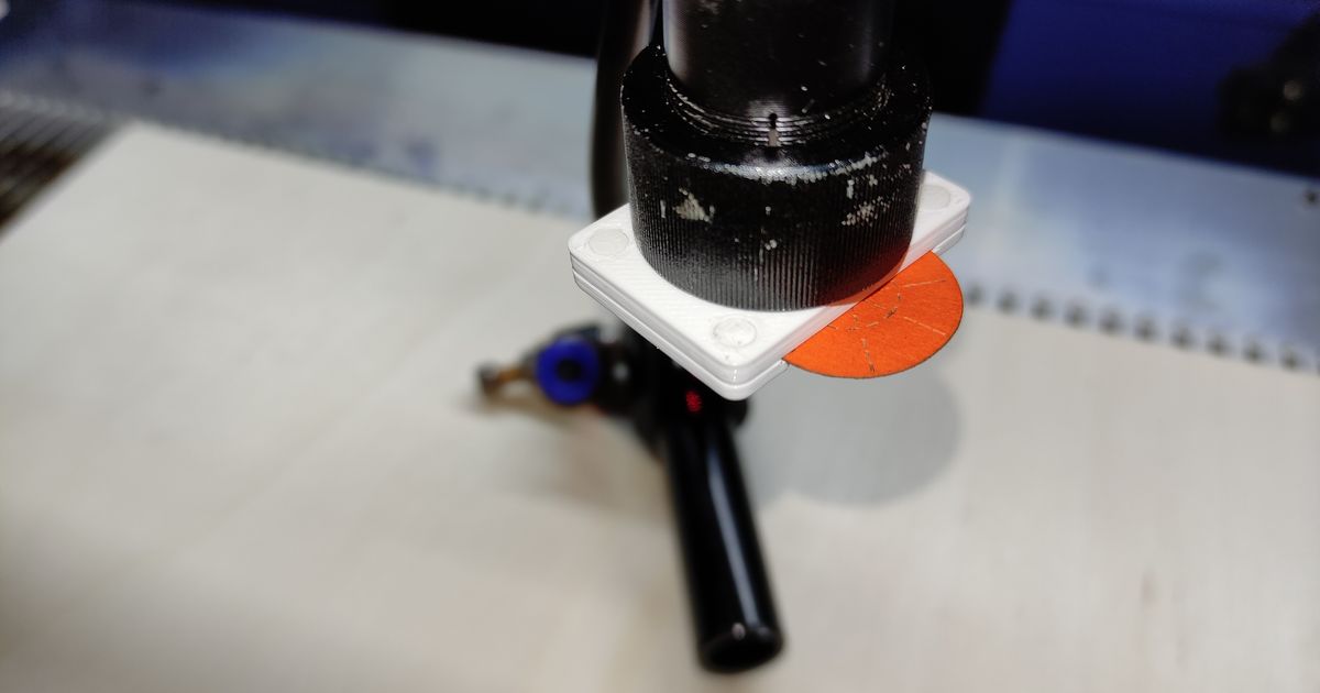 Alignment aid for laser cutters tip by Kay | Download free STL model ...