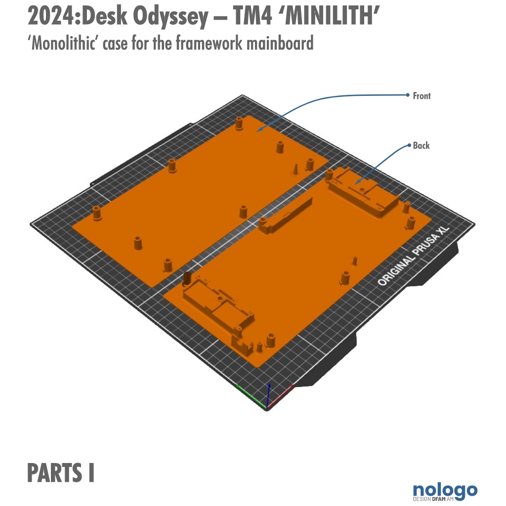 2024: Desk Odyssey - TMA4 'MINILITH' by nologoearth | Download free STL ...