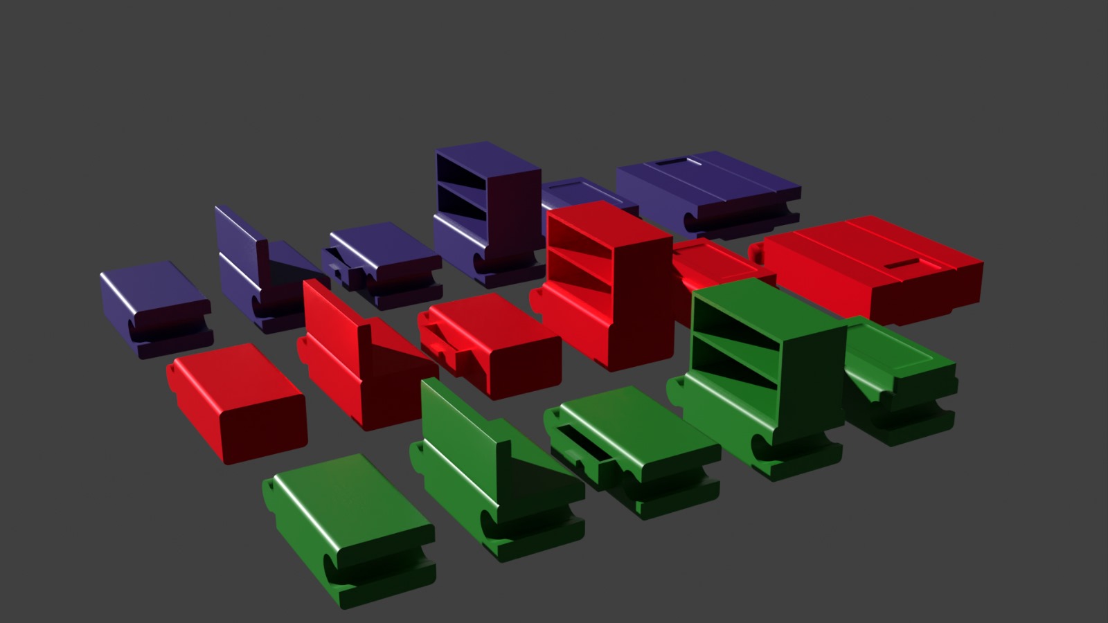 Combinable Blocks by FerausTree | Download free STL model | Printables.com