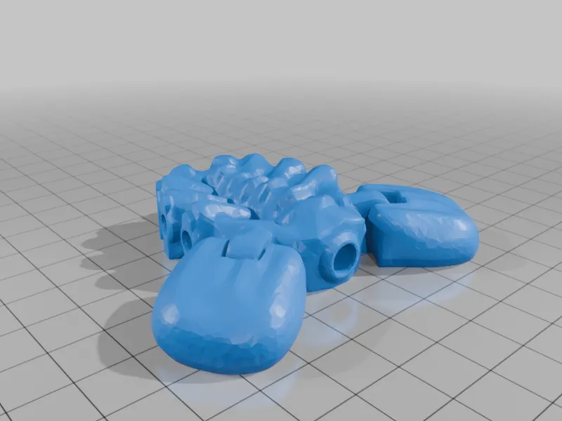 Semi-Posable Face Hugger by Charlie | Download free STL model ...